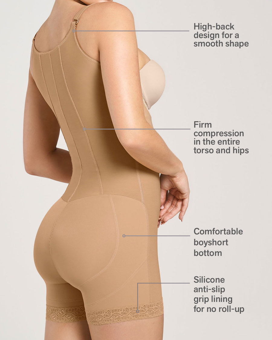 Post-Surgical Short Girdle with Front Hook-and-Eye Closure | Leonisa Canada